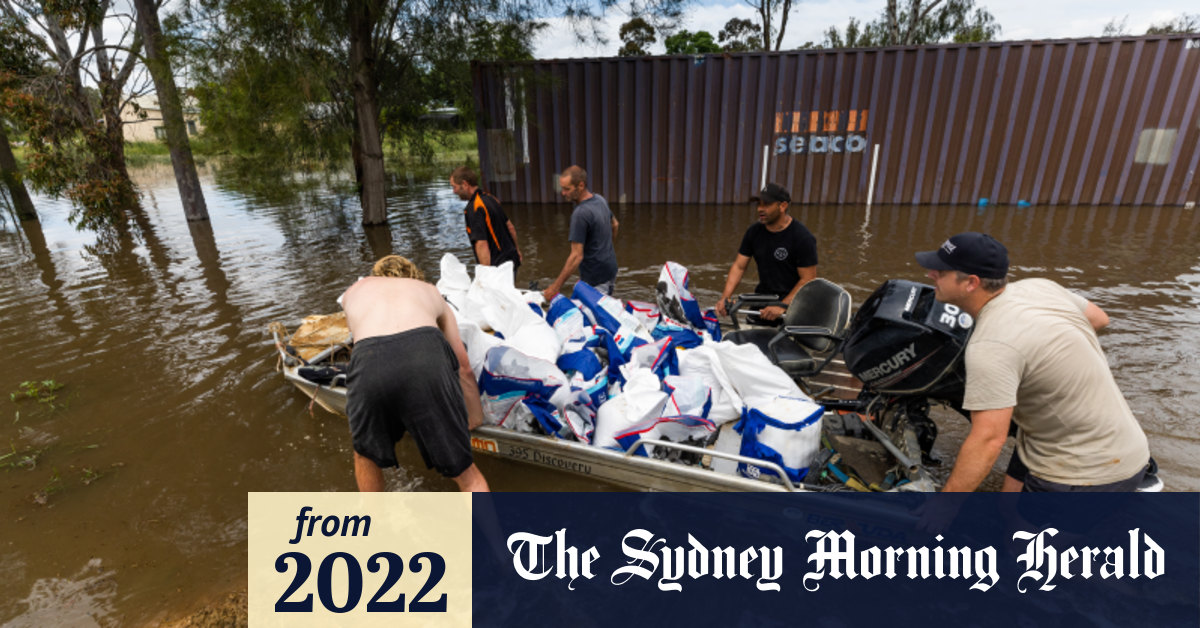 NSW floods: Rescue helicopter hampered as floods engulf state