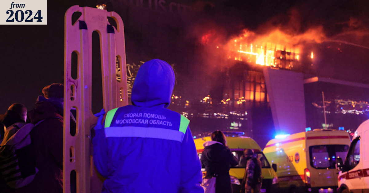 Moscow terror attack: Suspects detained after gunmen kill more than 90 ...