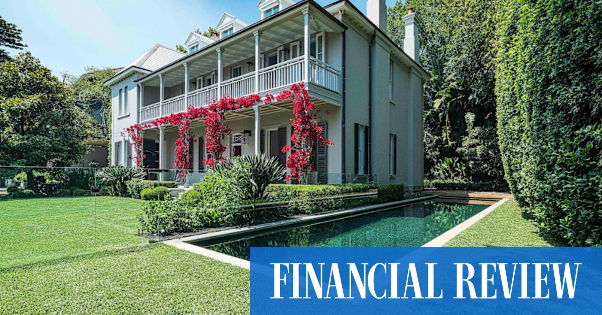 Sydney luxury property: The trophy mansions at the epicentre of ...