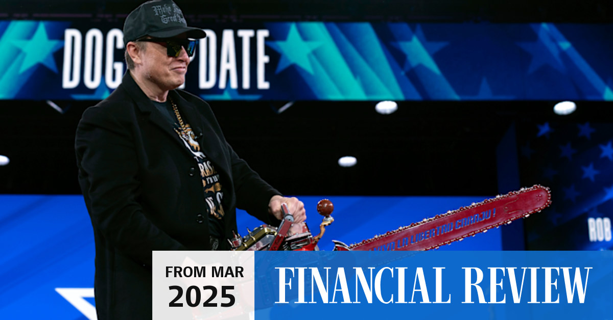 Elon Musk’s behaviour is discouraging AFR readers from buying Teslas