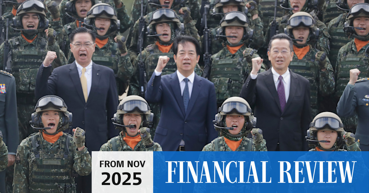 China-Japan tensions: Taiwan vows extra $60b for defence against China