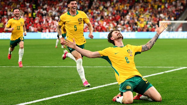 FIFA World Cup 2026 | Socceroos vs Turkiye, Connor Metcalf goal ...