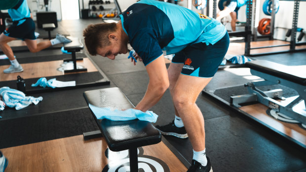 NSW Waratahs players return to training in a very different coronavirus ...