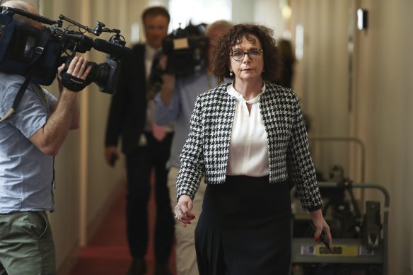 Anne Webster allegedly sent death threats; AFP arrest man