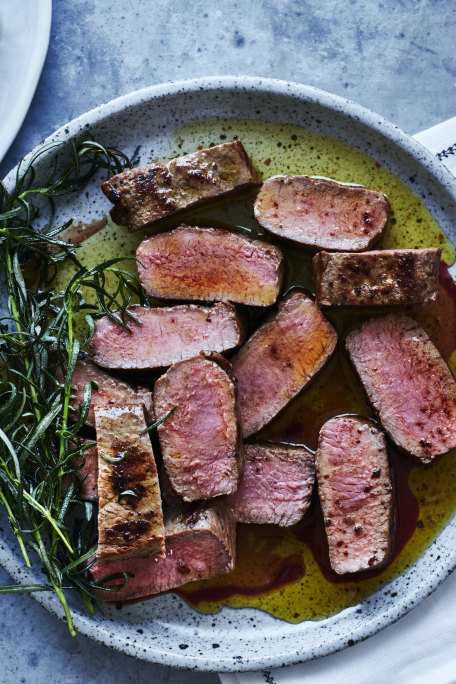 how to cook a lamb backstrap