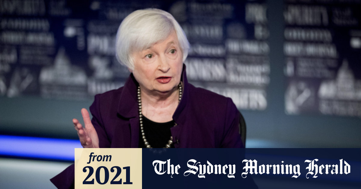 US Treasury Secretary Yellen calls for minimum global corporate tax