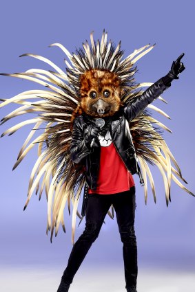 Tim Chappel and a pink kitten are the real stars of The Masked Singer