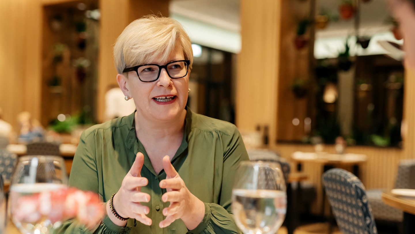 Lithuania PM Ingrida Simonyte on standing up to China and Russia