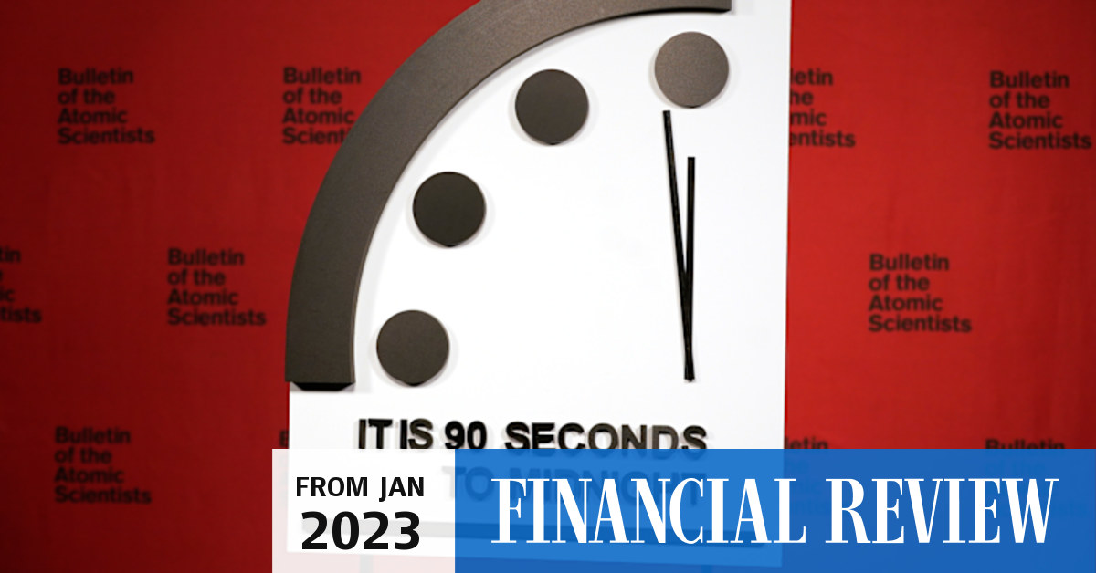 ‘Doomsday Clock’ 2023: Atomic scientists move clock closer to midnight ...