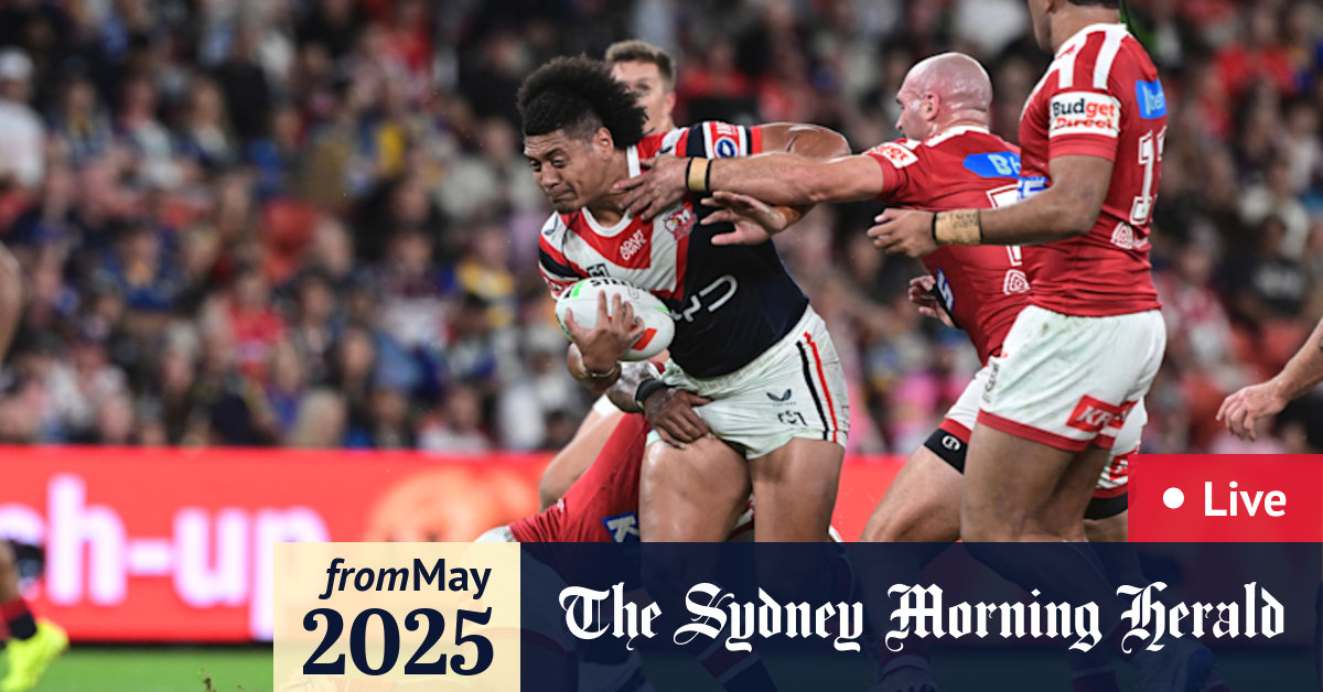 NRL Magic Round 2025: Roosters v Dolphins, Sharks v Eels scores ...