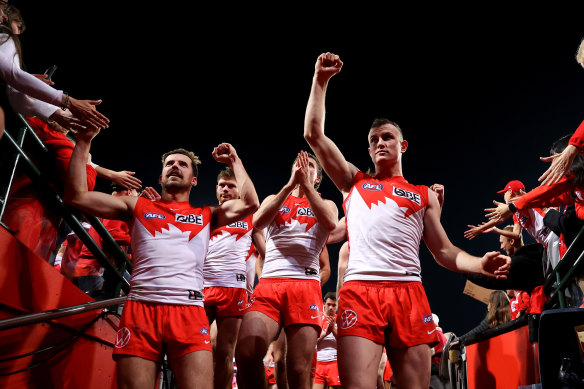 ‘You can’t drink your own bathwater’: Why Swans won’t swallow minor ...