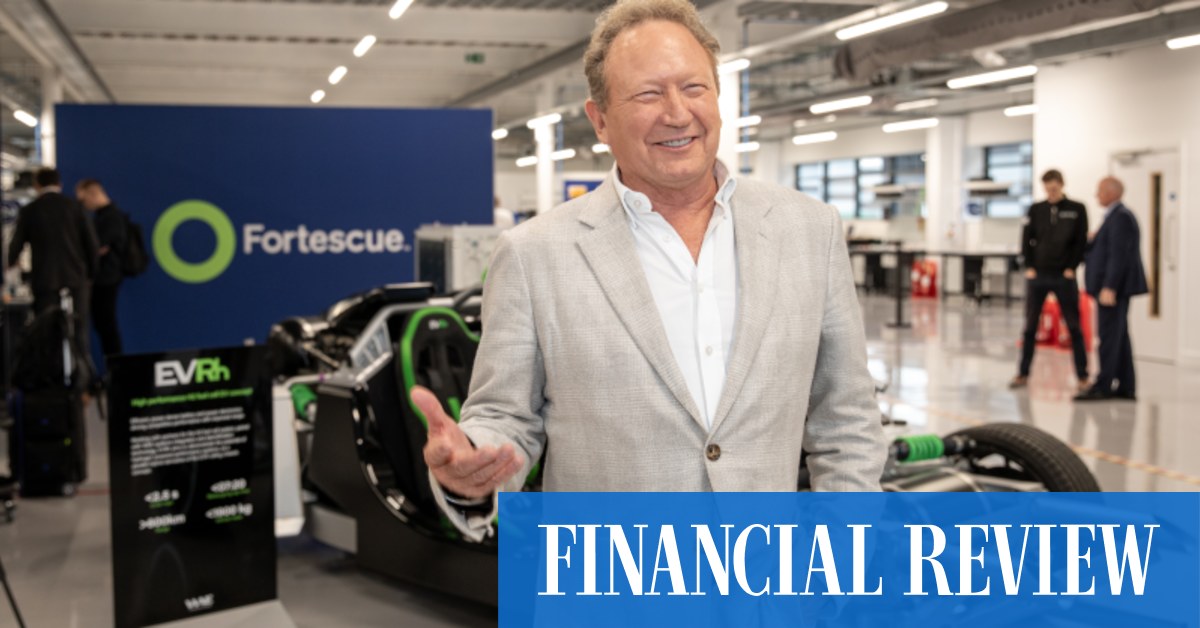 ASX FMG: Fortescue’s British Formula 1 car designer loses chief executive