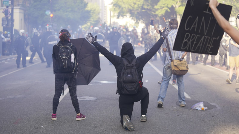 Sharemarkets are ignoring the chaos in America's streets, and its economy