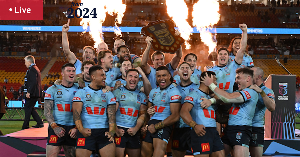State of Origin 2024 game 3 LIVE updates: NSW Blues v Queensland ...