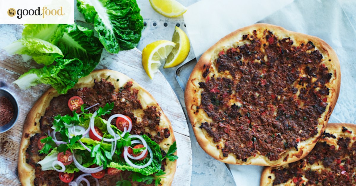 Turkish lamb pizza recipe (lahmacun)