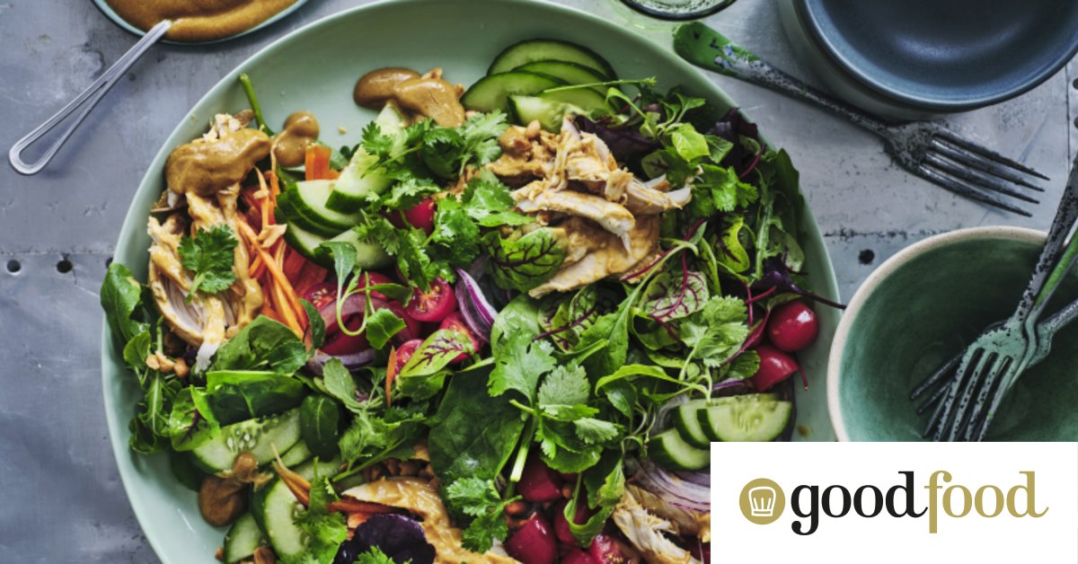 Satay chicken salad recipe