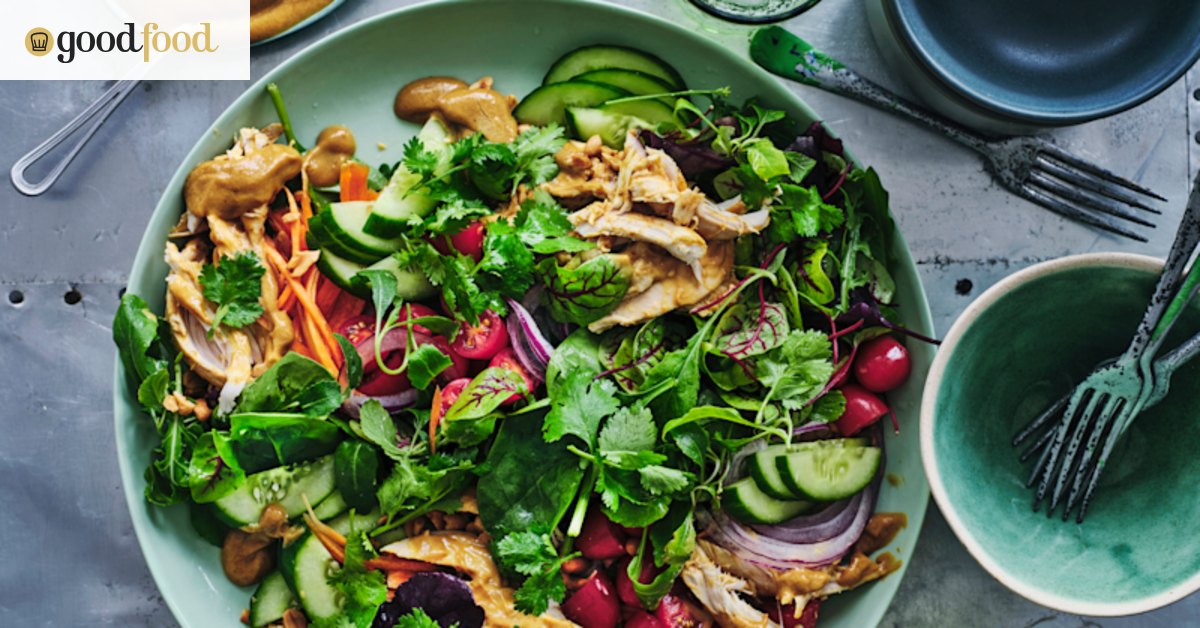 Satay chicken salad recipe