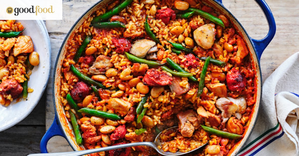 Chicken paella recipe