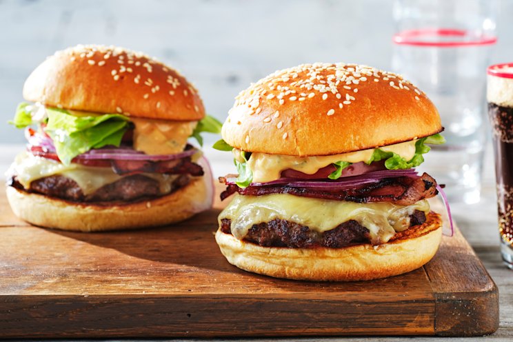 medium hamburger patty