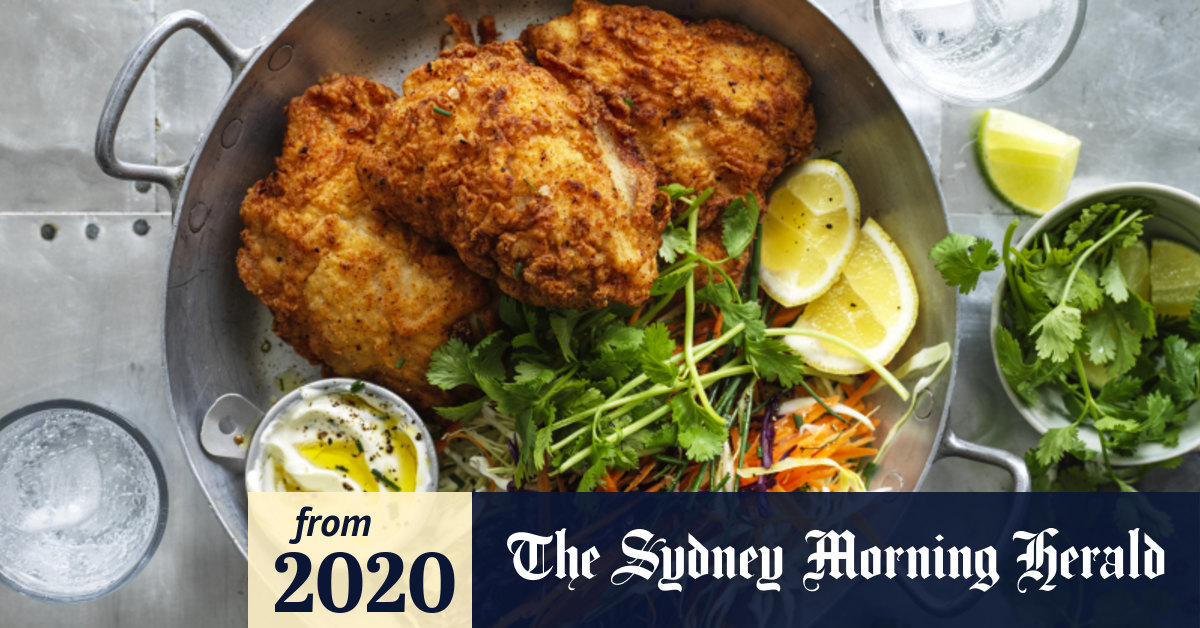 Neil Perry recipe: spicy fried chicken with sour cream dip