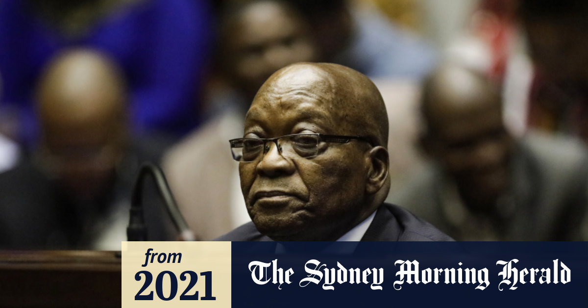 Former South African president Jacob Zuma sentenced to 15 months in jail