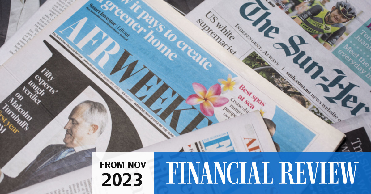 Financial Review remains Australia’s most-read premium business title