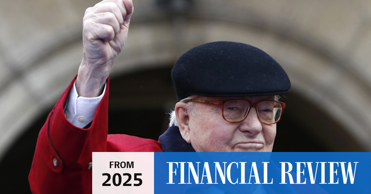 Jean-Marie Le Pen dead: French far-right National Front founder dies at ...