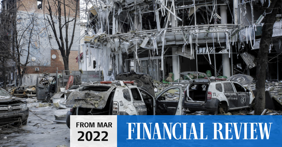 Russia’s forces battle to capture Ukraine’s big cities