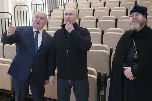 Putin makes first visit to occupied Donbas since war in Ukraine began