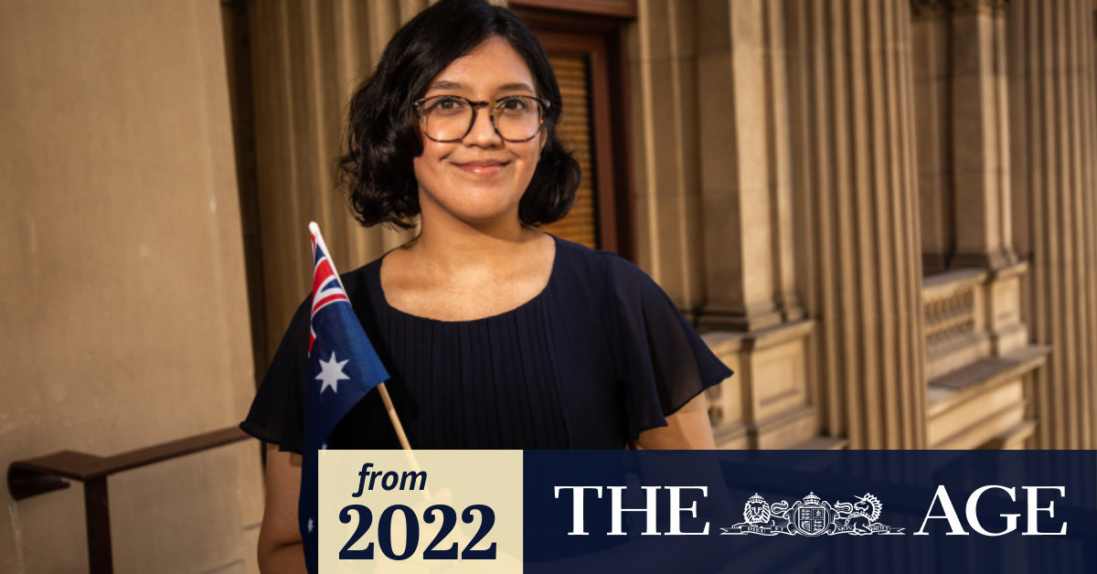 Australia Day citizenship ceremonies: Marvin. Samradni. Marcello. Elisa ...