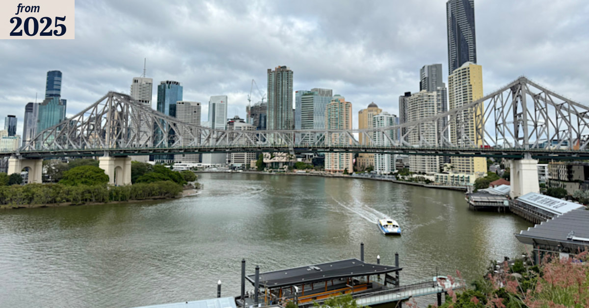 New Story Bridge footpath decking will be similar to the South Bank ...