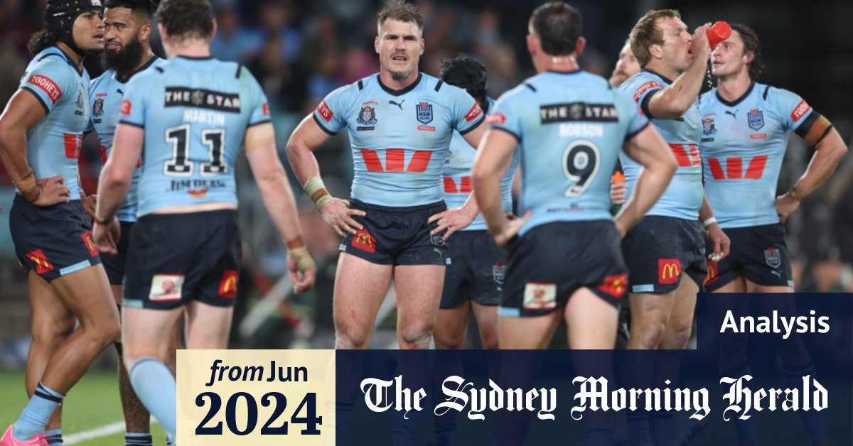 State of Origin 2024: Joseph Suaalii send-off put NSW Blues in familiar ...
