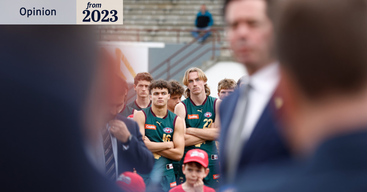 AFL 2023: Through a Tasmania AFL team, footy gets back some of its essence