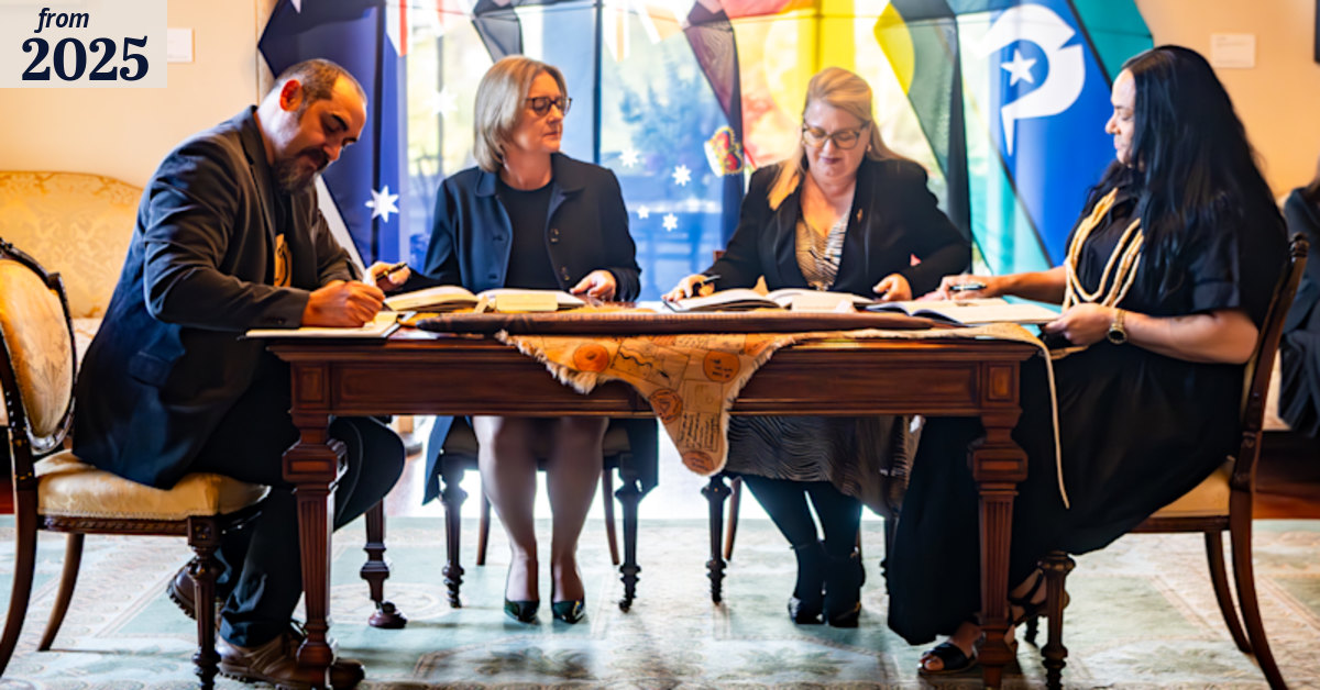 Victoria treaty: Historic agreement signed with First Peoples