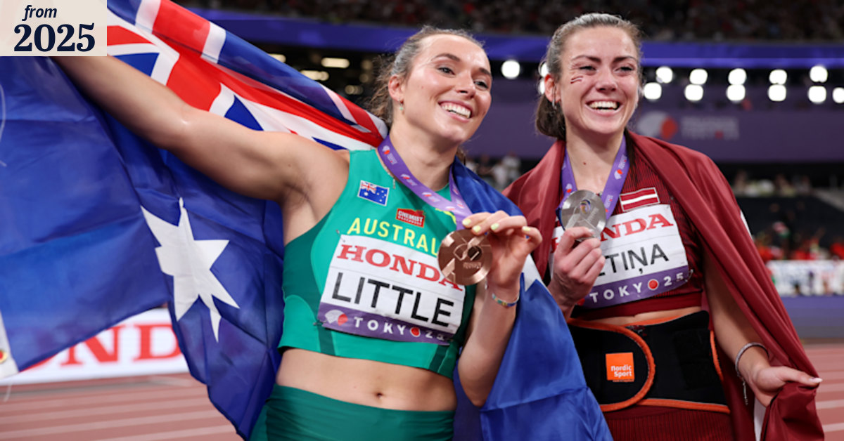 World Athletics Championships: Dr Mackenzie Little wins world javelin ...