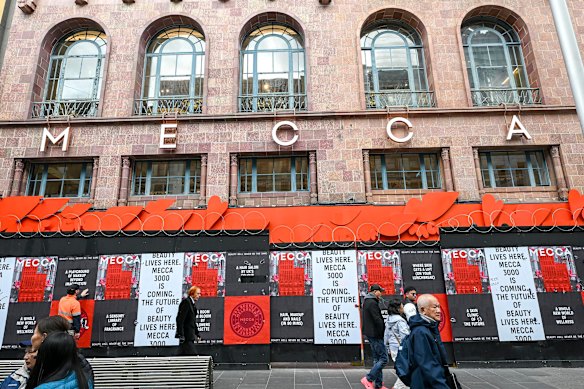 Bourke Street Mecca store finally opens its doors