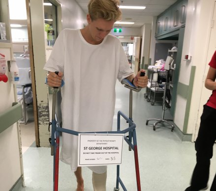 Brett Connellan, Attacking Life on Stan: ‘Yeah, a shark took part of my ...