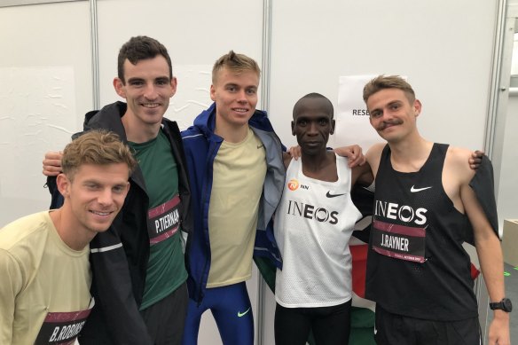 How making history with Kipchoge inspired Aussie to smash his own ...