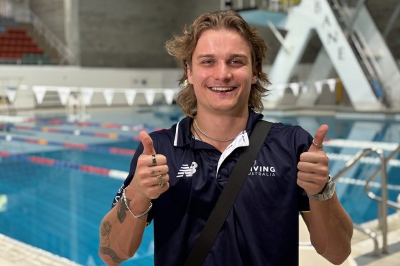 The Brisbane psychology student focused on Olympic gold