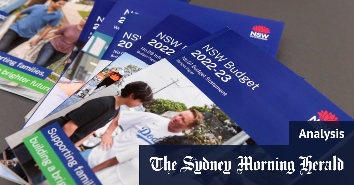 NSW budget explained in five charts