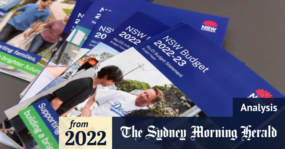 NSW budget explained in five charts