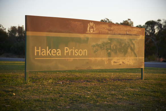 inside hakea prison cells