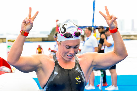 Paris Olympics; Brisbane open water swimmer Chelsea Gubecka fights ...