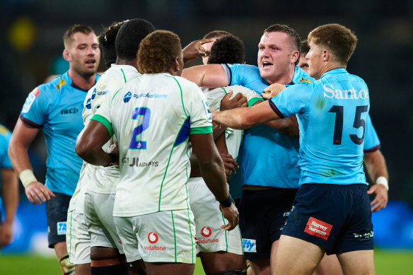 Super Rugby 2022: NSW Waratahs prop Angus Bell out to stop Tongan Thor ...