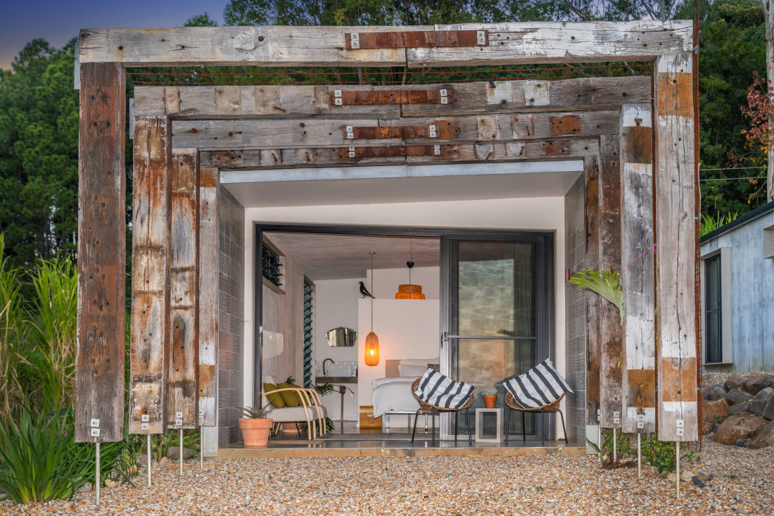 The resort that's hidden off the Byron track