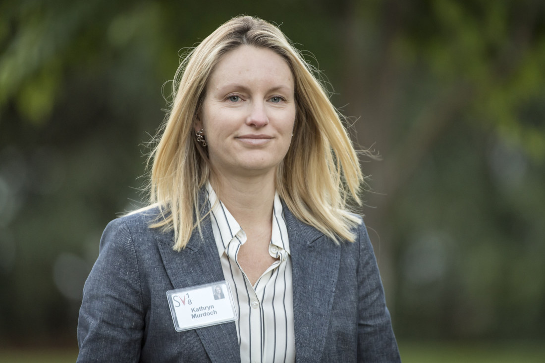 Real-life succession: Rupert’s daughter-in-law Kathryn gets political