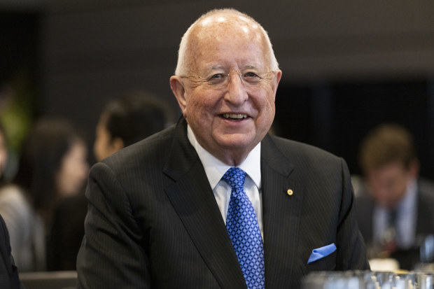 Former Rio Tinto CEO Sam Walsh AO congratulates himself
