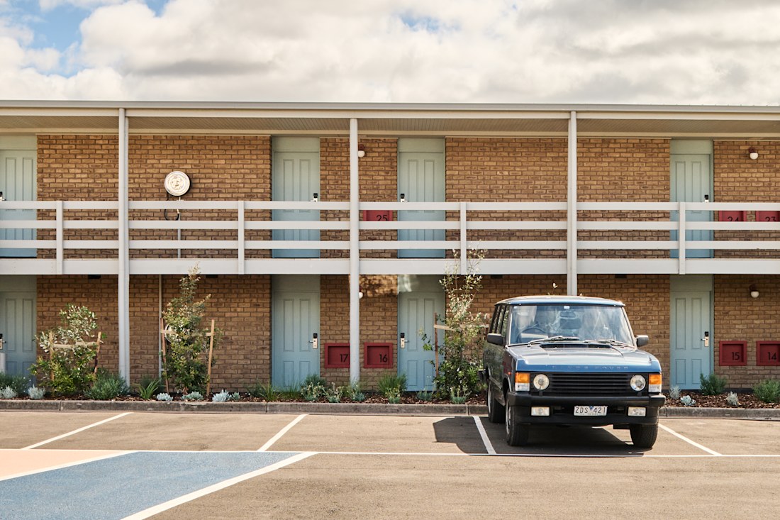 1980s motels are being reborn as boutique accommodation, such as Motel Flinders on the ...