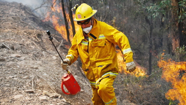 A firefighter’s thank you to the 'real heroes' at the front