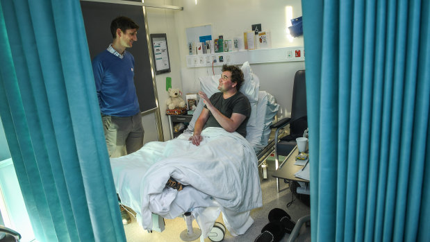 Rory thought he was healthy, then suddenly he was about to die